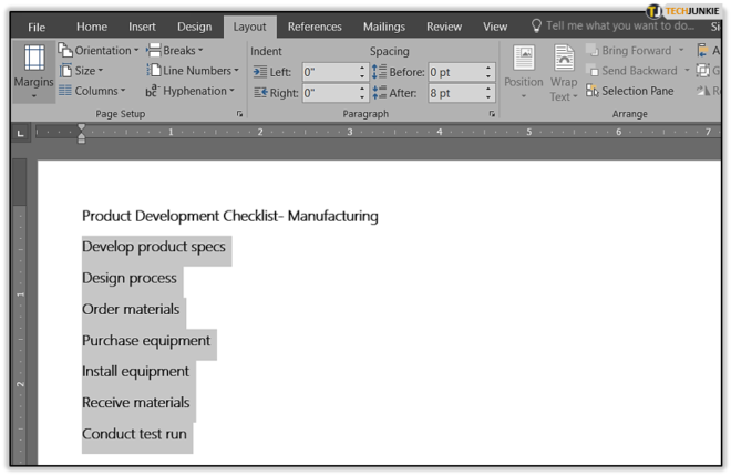 Best Ways to Insert Checkbox in Word Document - Tech Junkie