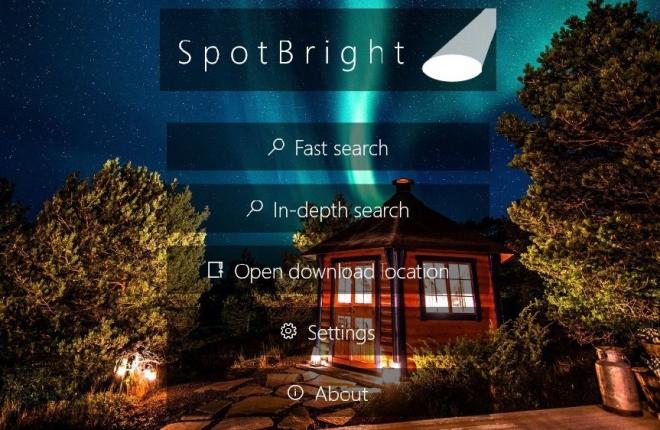 SpotBright Downloads Windows Spotlight Images for Free