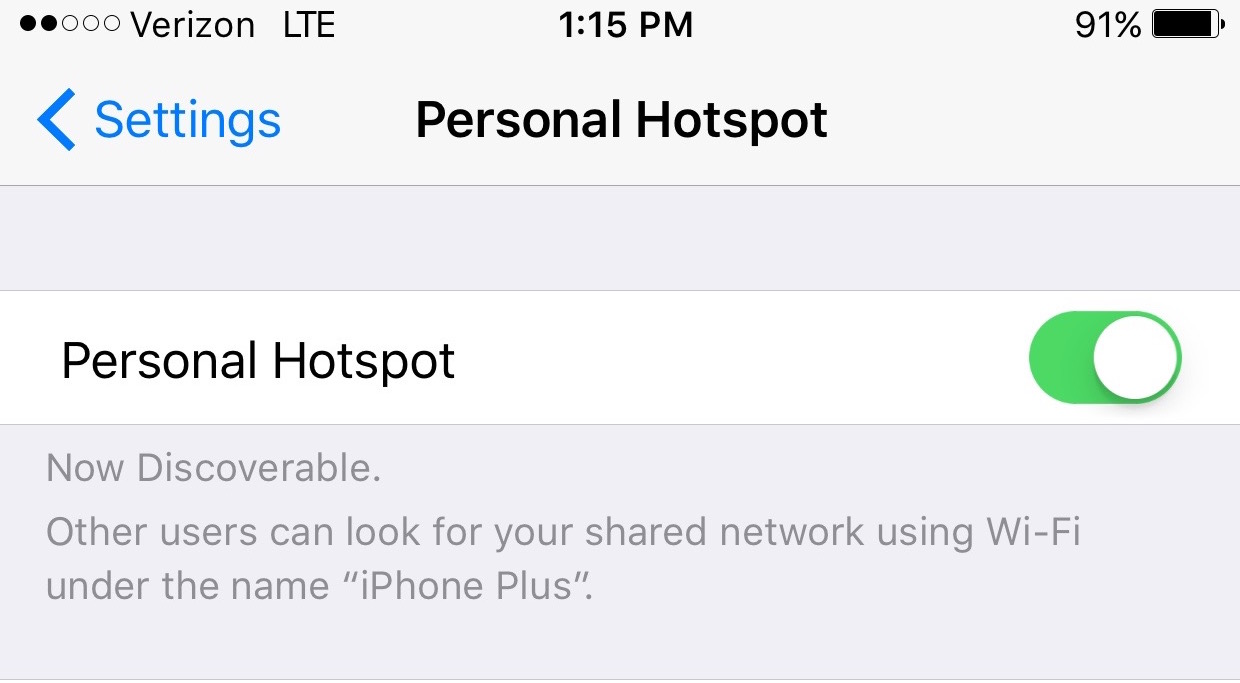 How to Use Your iPhone as a Mobile Hotspot - Tech Junkie