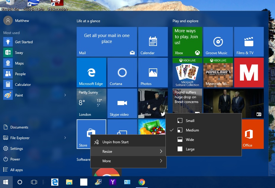 How to Customize the Windows 10 Start Menu - Tech Junkie