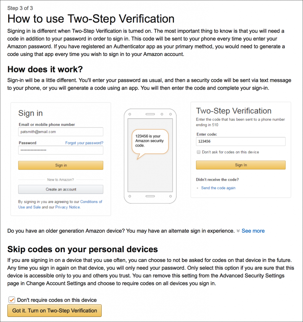 How to Secure Amazon with 2-Factor Authentication - Tech Junkie
