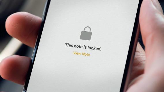 How to Lock a Note in the iOS Notes App
