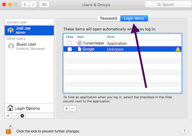 Change Which OS X Apps Start Automatically at Login - Tech Junkie