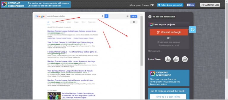 How to Screenshot Entire Website Page With Google Chrome, Firefox and ...