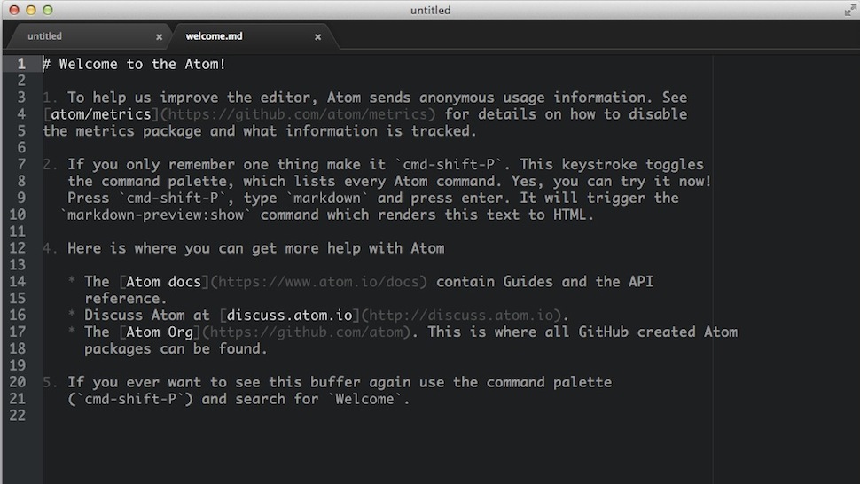 An Overview Of The Atom Text Editor Tech Junkie