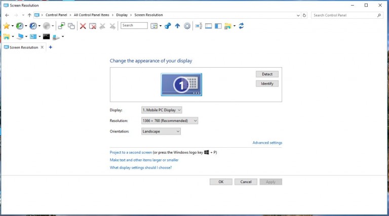 How to select a custom display resolution in Windows 10 - Tech Junkie