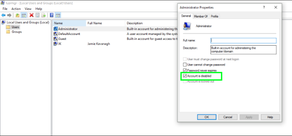 How To Fix ‘your account has been disabled’ Errors in Windows 10 - Tech ...
