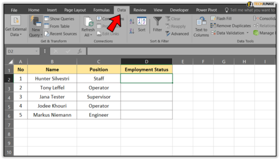 How to Create a Dropdown List in Excel - Tech Junkie
