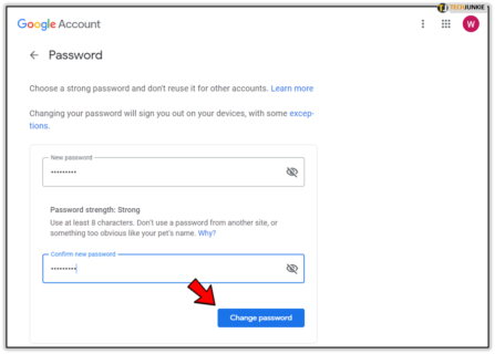 How To Change Your Gmail Password - Tech Junkie