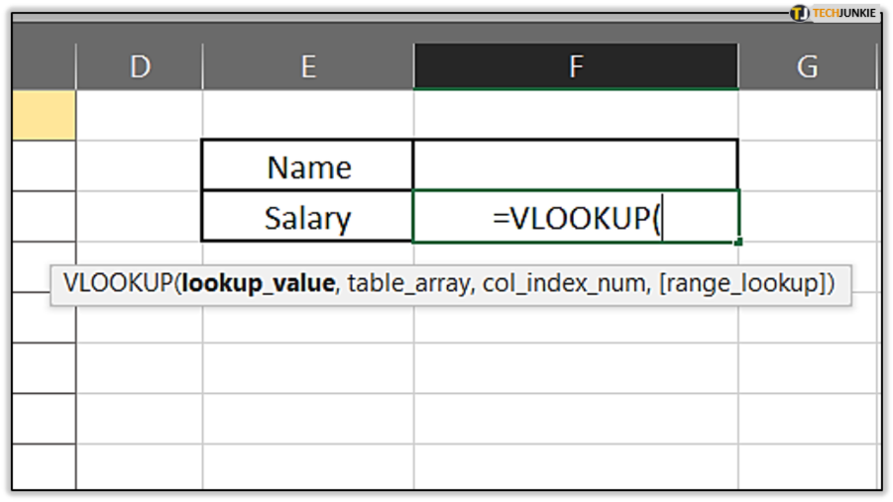 How to use VLOOKUP in Excel - Tech Junkie
