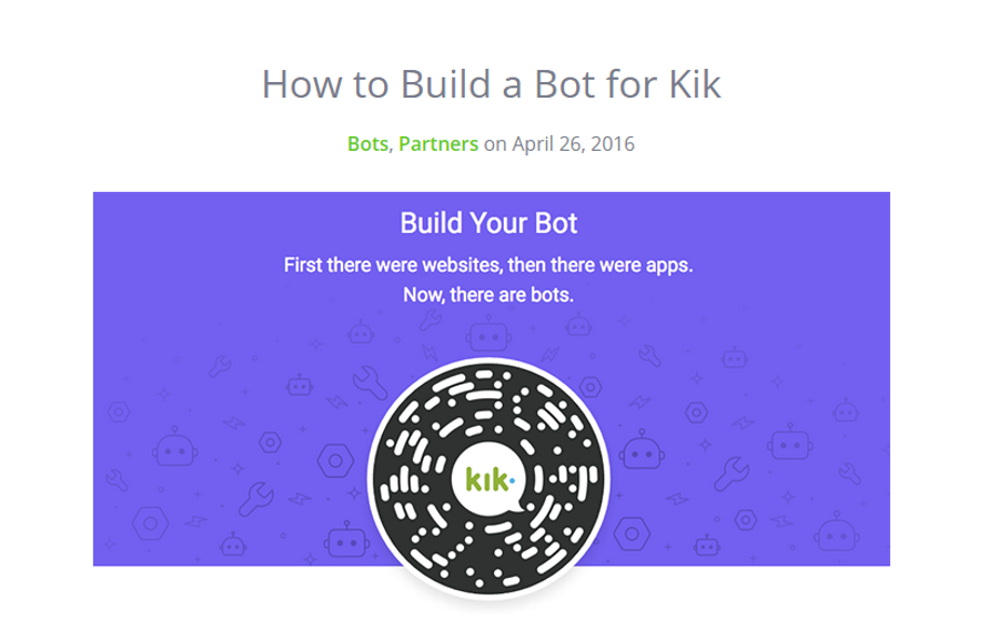 How To Make Your Very Own Kik Bot Tech Junkie