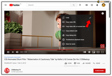 How To Loop YouTube Video and Other Neat Tricks - Tech Junkie