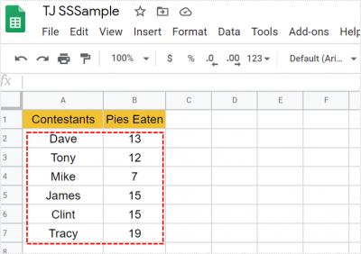 How To Add and Build Graphs in Google Sheets - Tech Junkie