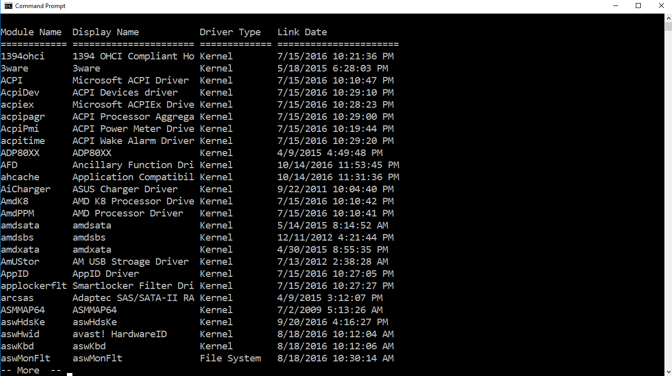 How To View Command Prompt Or PowerShell Results One Page At A Time