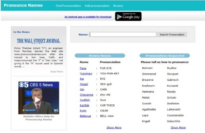 6 Websites to Help You Know How To Pronounce Names Correctly - Tech Junkie