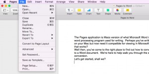 How To Convert Pages Documents to Microsoft Word Format - Tech Junkie