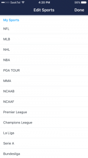 The Best Sports Apps for the iPhone – October 2017