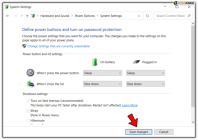 How To Shut Down Windows When you Close your Laptop - Tech Junkie