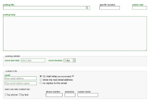 How To Post an Ad on Craigslist - Tech Junkie