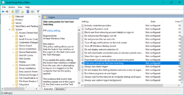 How To Disable Fast User Switching in Windows 10 - Tech Junkie