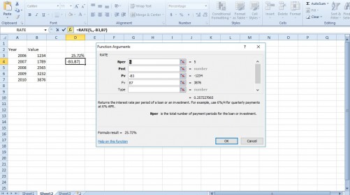 How To Add the CAGR Formula to Excel Spreadsheets - Tech Junkie
