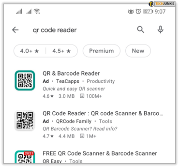 How To Scan a QR Code - Tech Junkie
