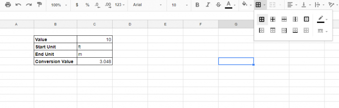 How To Convert Feet to Meters in Google Sheets - Tech Junkie