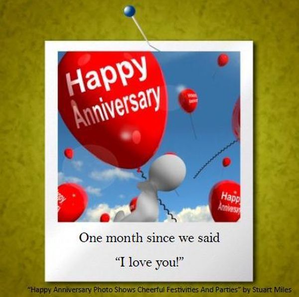 How Do You Celebrate Your One Month Anniversary How Do You Celebrate Your One Month Anniversary