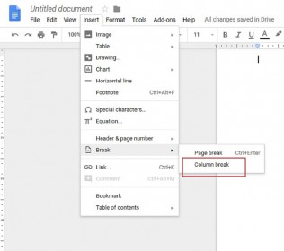 How To Split Google Docs into Columns - Tech Junkie