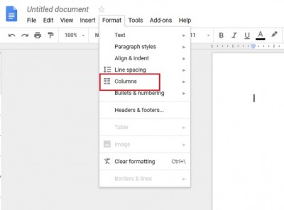 How To Split Google Docs into Columns - Tech Junkie