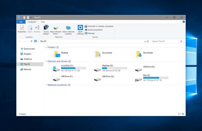 How To Hide Empty Drives In The Windows File Explorer Tech Junkie