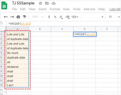 How to Remove Duplicates in Google Sheets - Tech Junkie