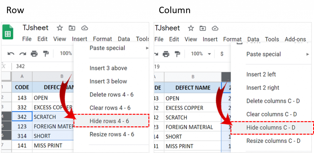 How To Hide Columns In Google Sheets - Tech Junkie