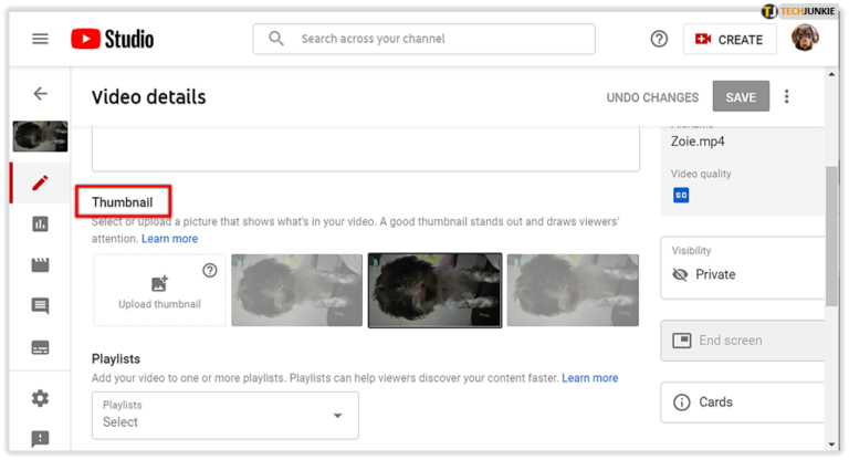 How To Change YouTube Thumbnails - Tech Junkie