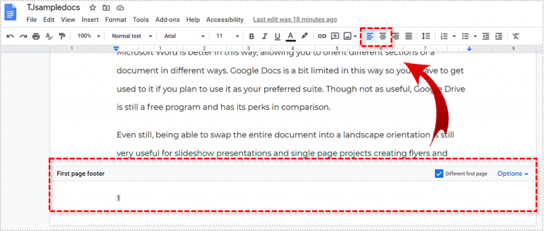 How To Automatically Number Pages in Google Docs - Tech Junkie
