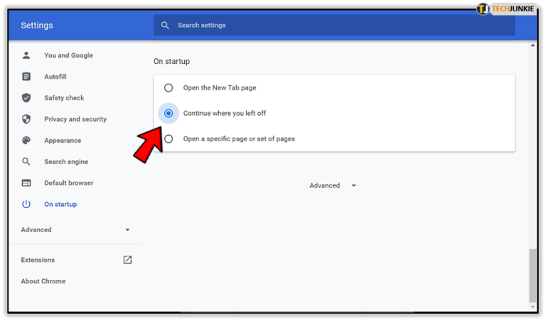 How To Reopen Your Last Session in Chrome - Tech Junkie