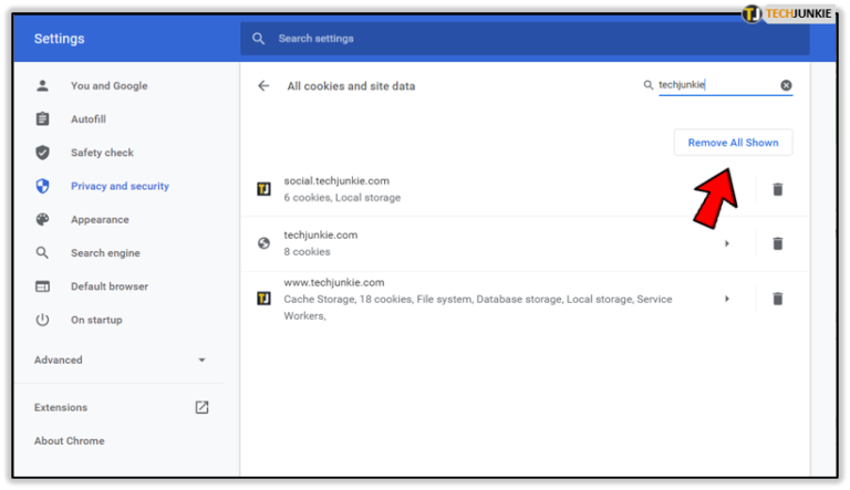 How To Delete a Single Cookie in Chrome - Tech Junkie