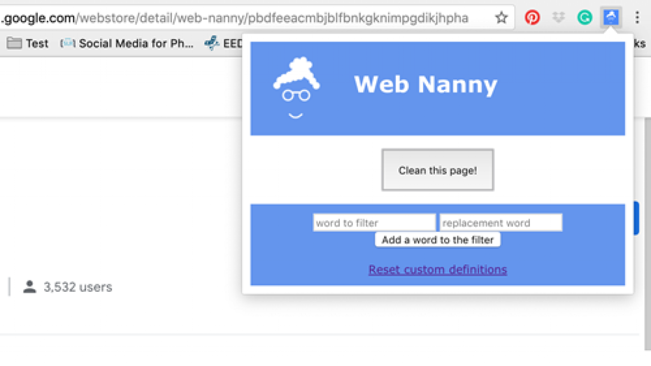 Chrome Nanny Extension Review - Tech Junkie