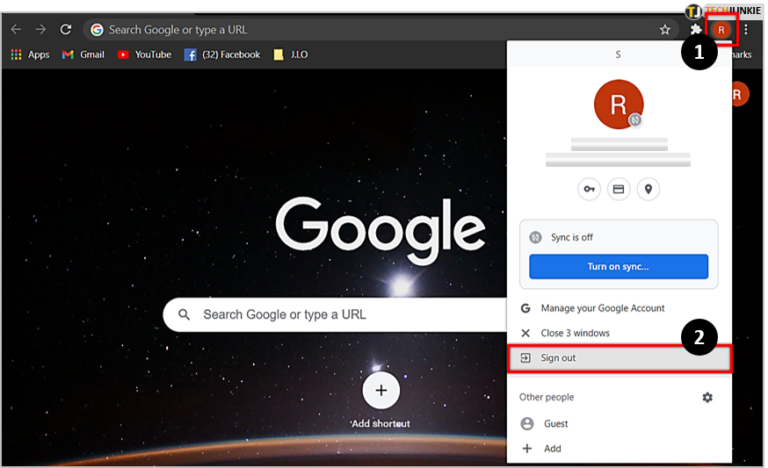 How To Change your Default Gmail Account - Tech Junkie