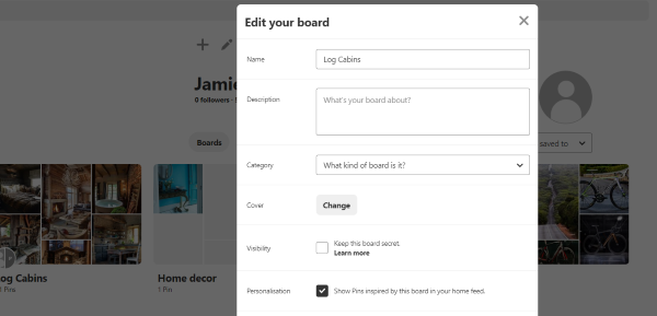 How To Change a Board Cover on Pinterest - Tech Junkie How To Change a Board Cover on Pinterest - Tech Junkie