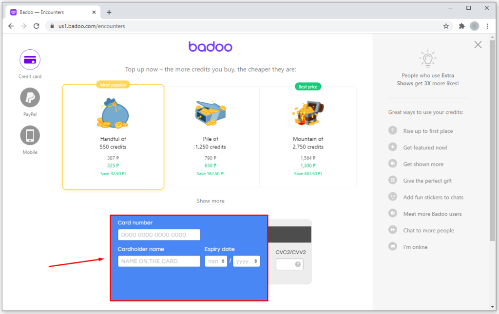 How To Get Free Credits for Badoo - Tech Junkie