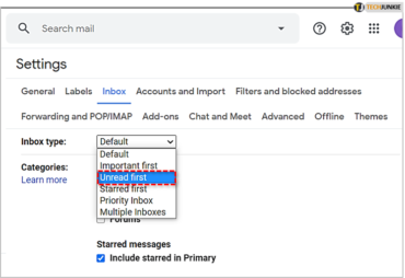 How to View All Your Unread Emails in Gmail - Tech Junkie