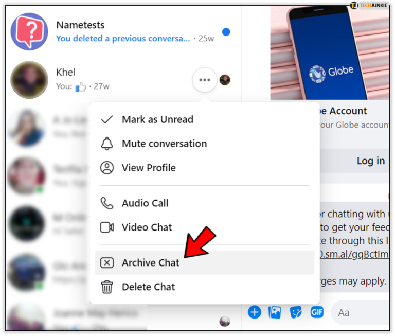 How to View Archived Messages on Facebook Messenger - Tech Junkie