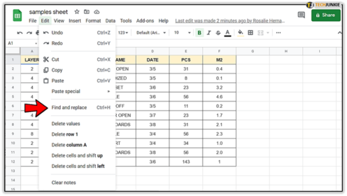 How to Search for Text in Cells in Google Sheets - Tech Junkie