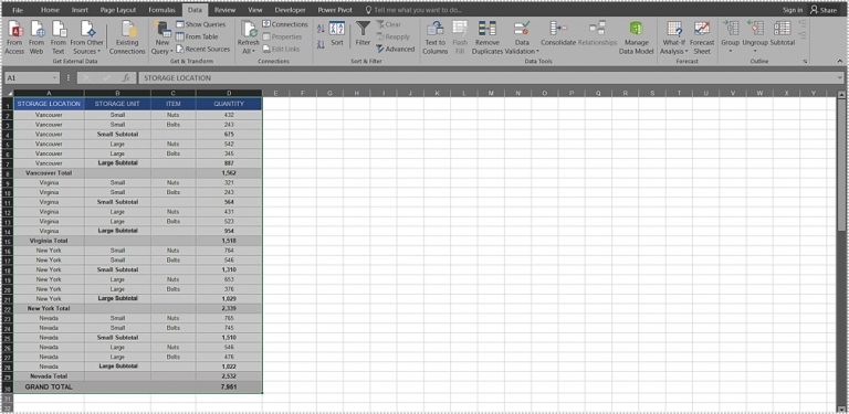 How To Automatically Group Rows In Excel Tech Junkie