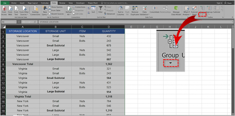 How to Automatically Group Rows in Excel - Tech Junkie