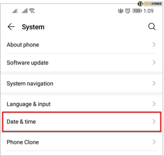 How to Change the Time on a Huawei Device - Tech Junkie