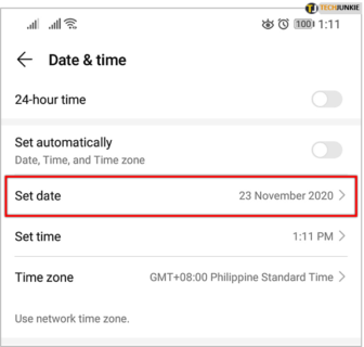 How to Change the Time on a Huawei Device - Tech Junkie