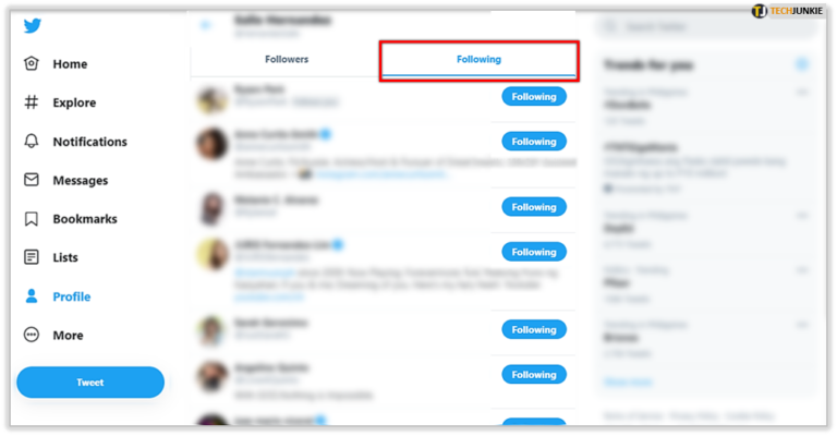 How to Find Who I Am Following in Twitter - Tech Junkie