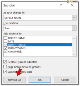 How to Remove Subtotals from Excel - Tech Junkie